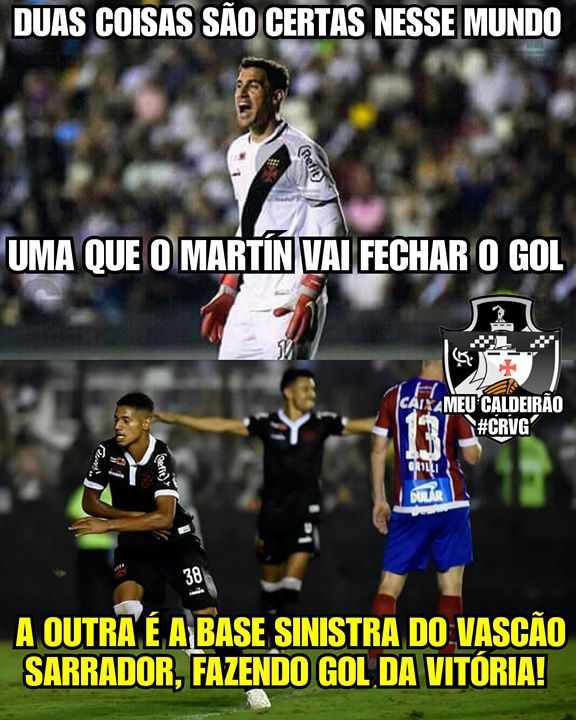Memes de Vasco 2 x 1 Bahia - SuperVasco