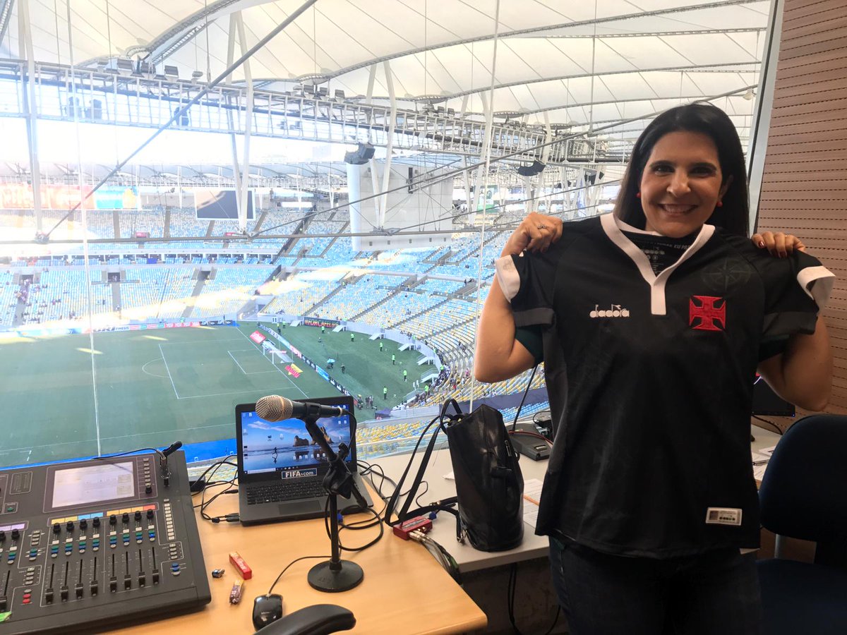 Dia da Mulher: Jornalista vascaína Vanessa Riche será a voz do Maracanã