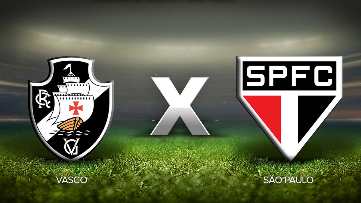 Arte de divulgação de São Paulo x Vasco pelo Brasileirão | SuperVasco