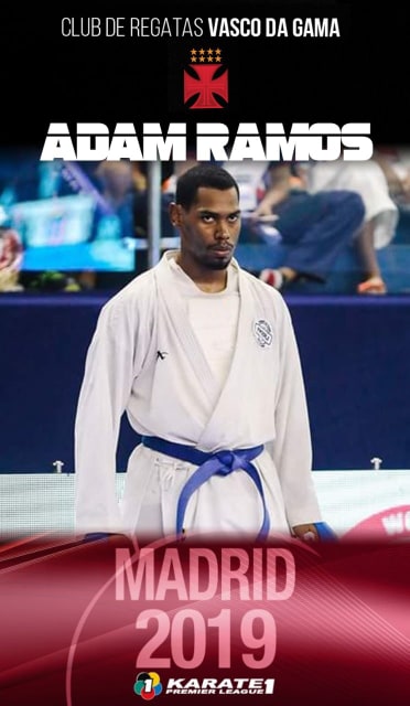 Karatê: Adam Ramos é convocado para disputar etapa da Premier League