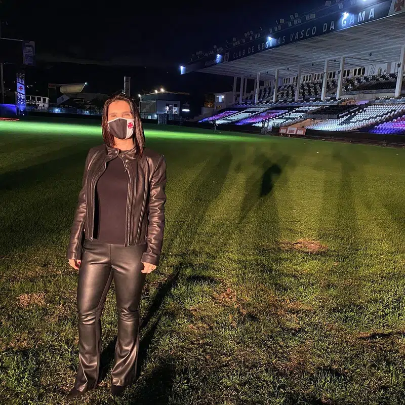 Vanessa Riche contará histórias e paixão pelo Vasco no 'Redação SporTV'