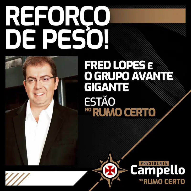 Pelo Twitter, chapa de Campello comemora parceria com grupo de Fred Lopes