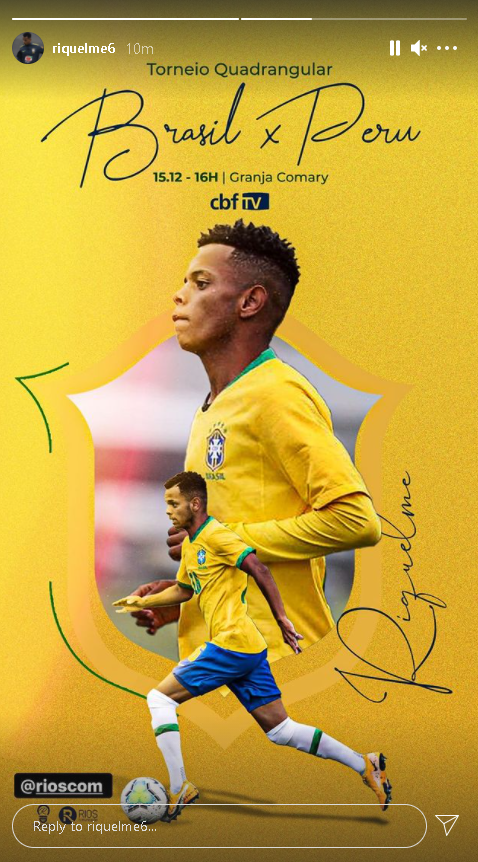 Sub-20: Riquelme e Bruno Gomes destacam duelo entre Brasil e Peru | SuperVasco