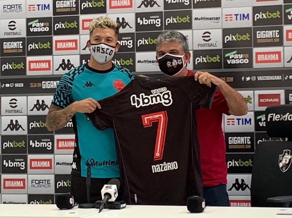 Imagens da apresentação de Bruno Nazário | SuperVasco