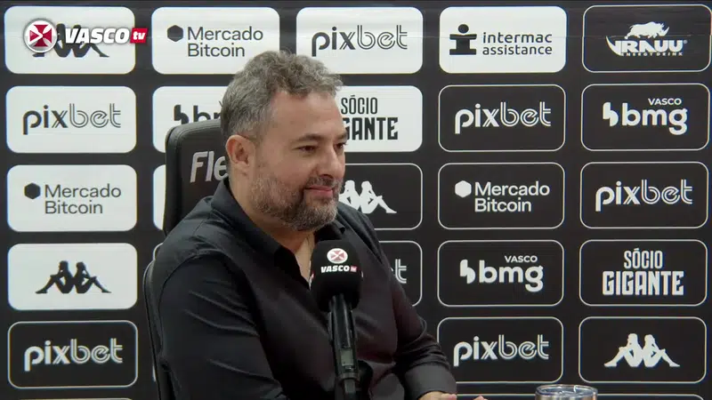 Mattos e Lúcio Barbosa assistiram vitória vascaína em São Januário